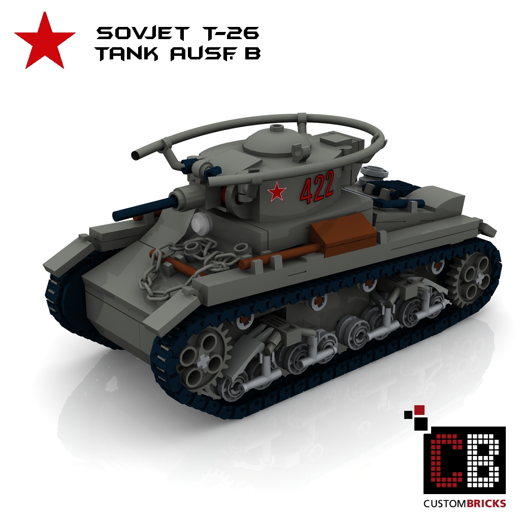 CUSTOMBRICKS.de - Custom-WW2-Allied-Tank-Set---T34-85--M40-GMC--M32B1 ...