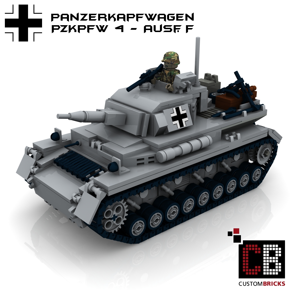 CUSTOMBRICKS.de - Custom WW2 German Tank Set - Tiger, Königstiger ...