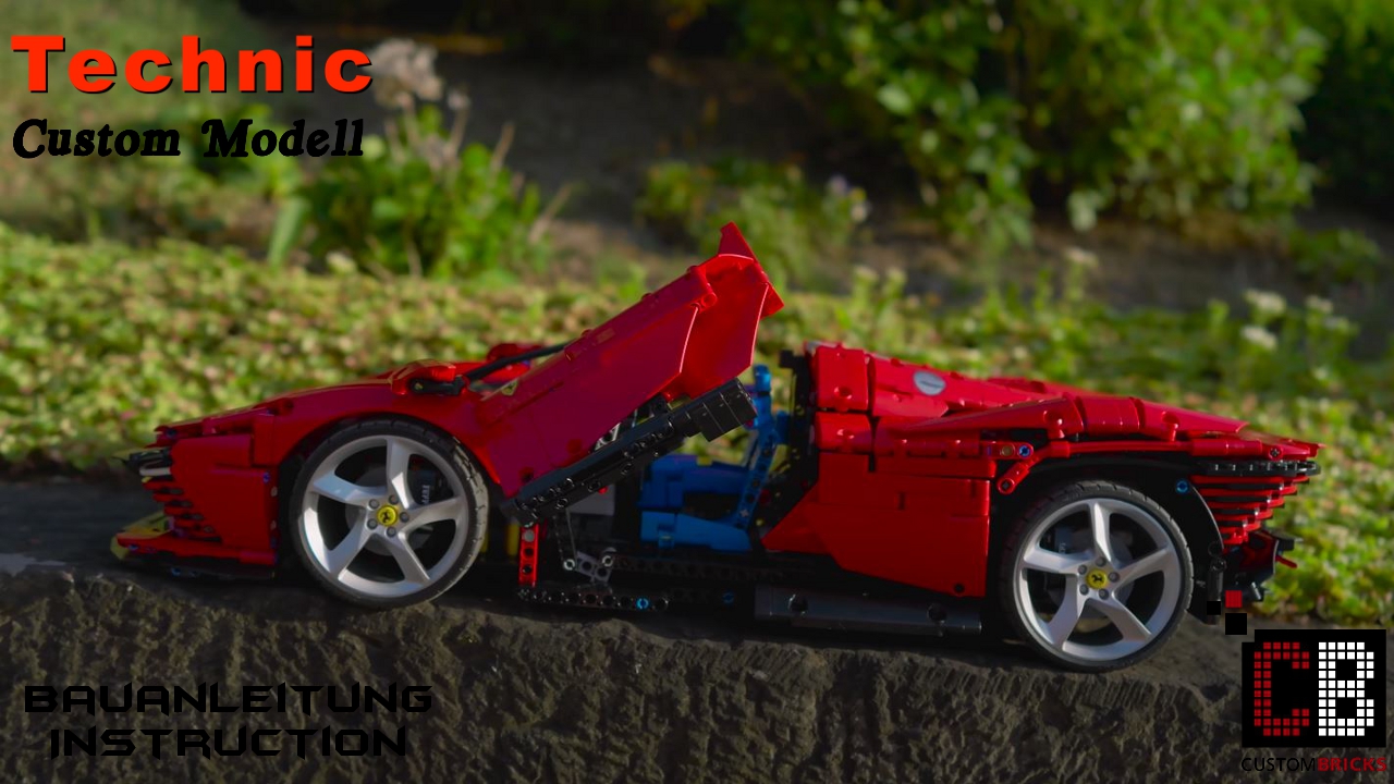 CUSTOMBRICKS.de - LEGO Technic model Custom 42143 RC modification ...