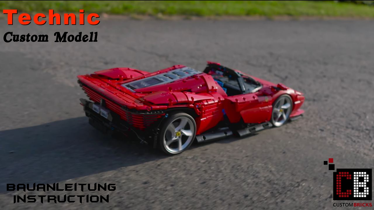 CUSTOMBRICKS.de - LEGO Technic model Custom 42143 RC modification ...