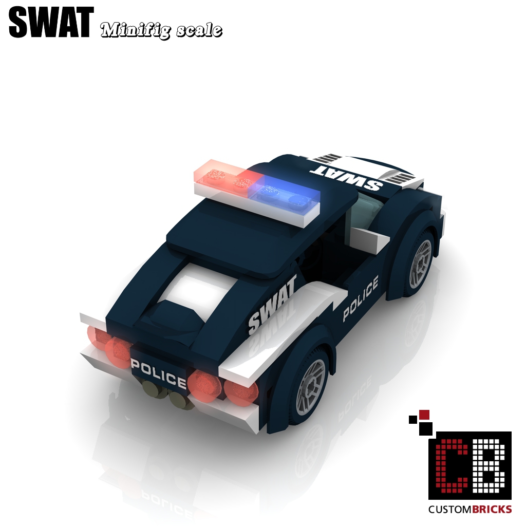 CUSTOMBRICKS.de - LEGO Custom Moc City SWAT Police GIGN RAID GRU ...