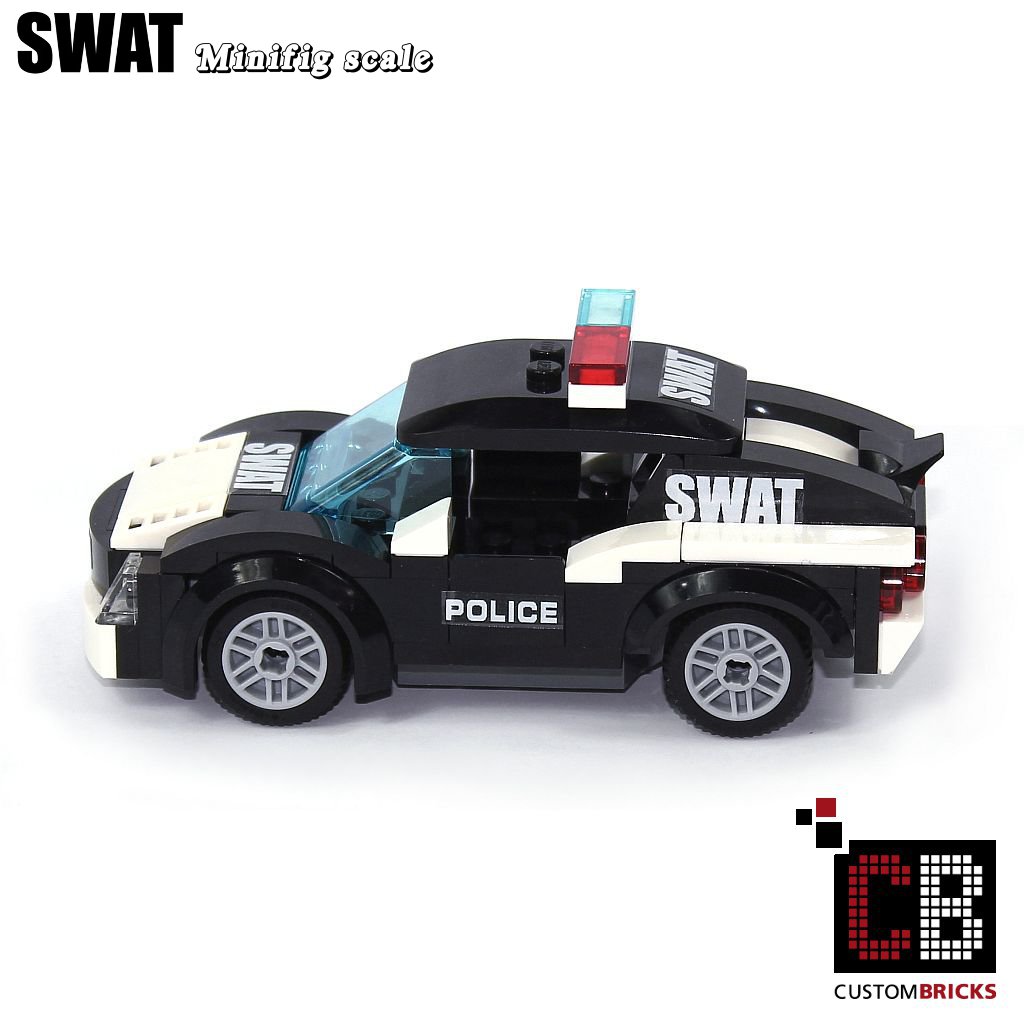 CUSTOMBRICKS.de - CUSTOM Modell MOC City SWAT Special order command ...