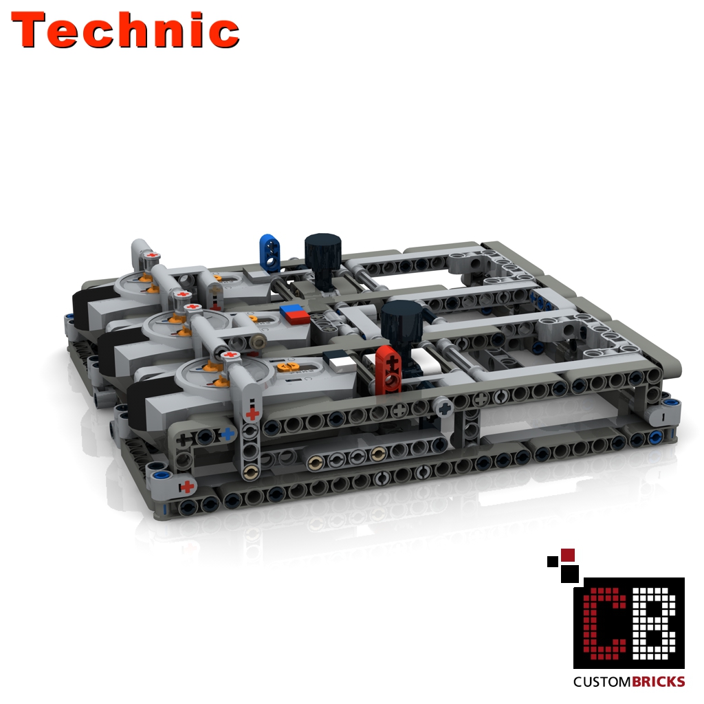 CUSTOMBRICKS.de - LEGO Technic model Custombricks MOC Instruction
