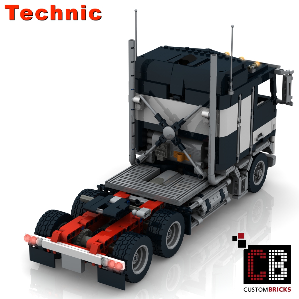 CUSTOMBRICKS.de - LEGO Technic model Custombricks MOC Instruction