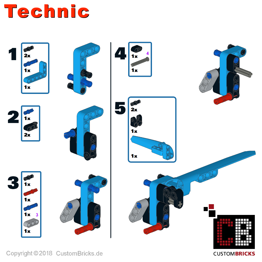 CUSTOMBRICKS.de - LEGO Technic model Custom RC modification ...
