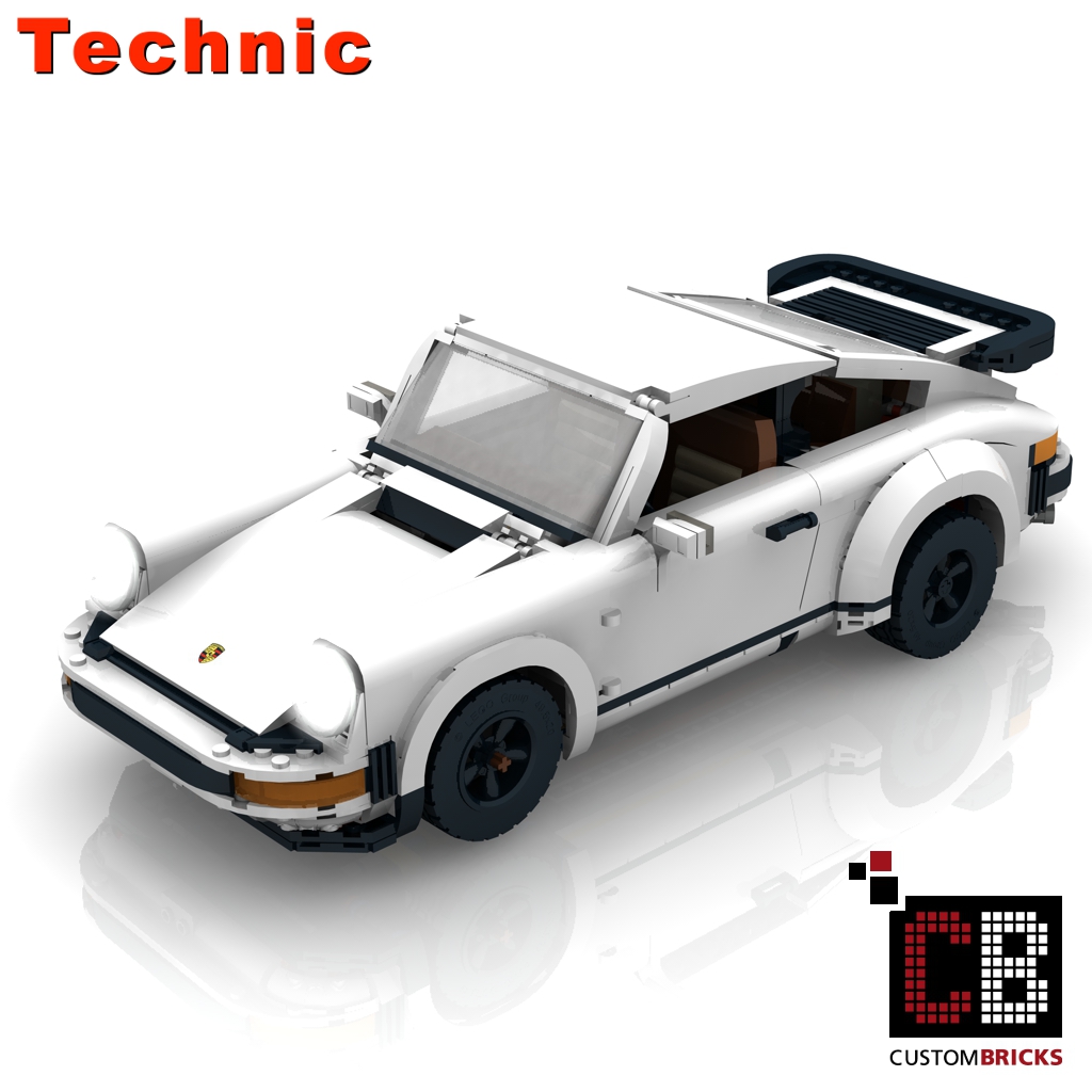 CUSTOMBRICKS.de - LEGO Technic model Custombricks Custom 10295 Porsche ...