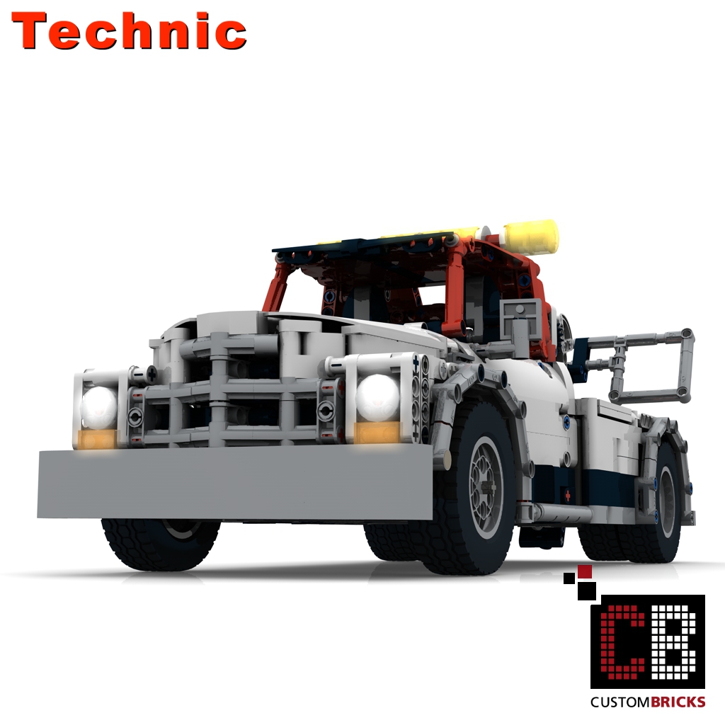 lego technic tow truck dimensions