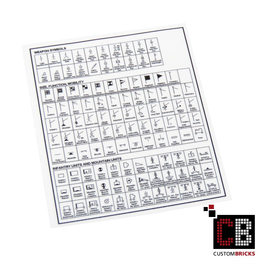 CUSTOMBRICKS.de - Custom Sticker Decals Panzer Tank Fahrzeuge Vehicle ...