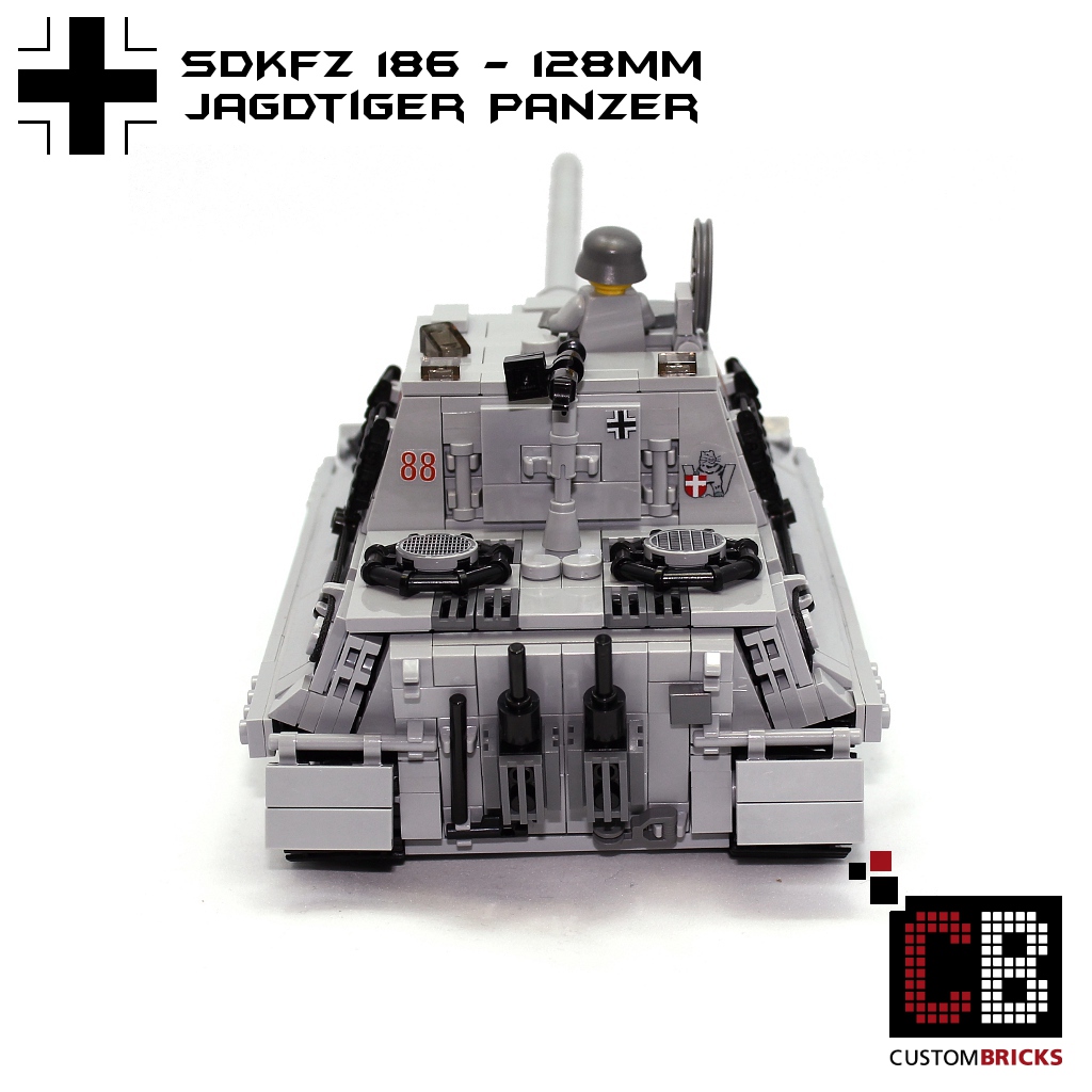CUSTOMBRICKS.de - LEGO WW2 WWII Panzer Tank I Panzerkampfwagen PzKpfw ...