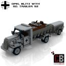 CUSTOMBRICKS.de - LEGO-Custom-WW2-Artillery-Flak-36-88mm-anti-tank-gun
