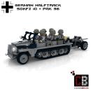 CUSTOMBRICKS.de - LEGO-Custom-WW2-Artillery-Flak-36-88mm-anti-tank-gun